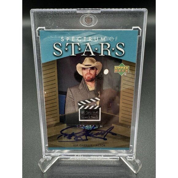 Other | 207 Upper Deck Spectrum Leif Garrett Spectrum Of Stars ...